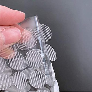 Velcro dots Transparent 500pcs 250pairs 20mm Diameter Sticky Back Hook ...