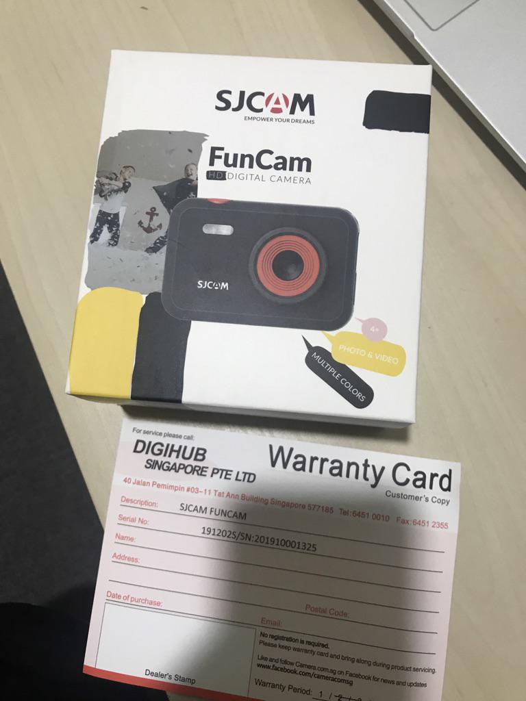 SJCAM SJ FUNCAM for Kids 5M 720p Recording Camera | Shopee Singapore