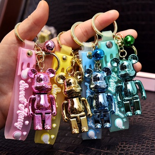 Colorful Cartoon Bearbrick Gloomy Keychain Bag Pendant Birthday Present ...
