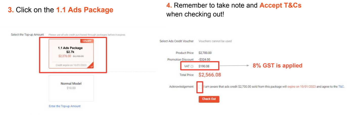 Shopee Ads Packages | Shopee SG Seller Education Hub