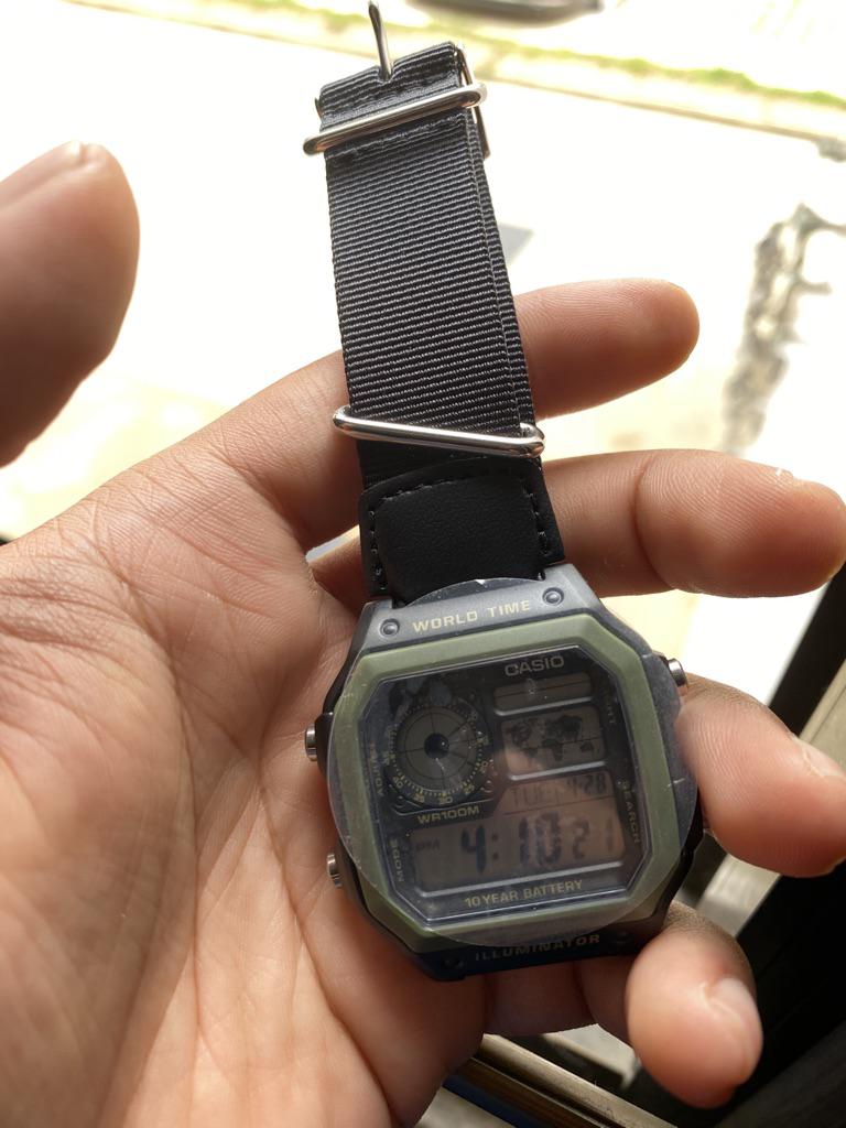 Casio World Time Digital Watch (AE-1200 Series) | Shopee Singapore