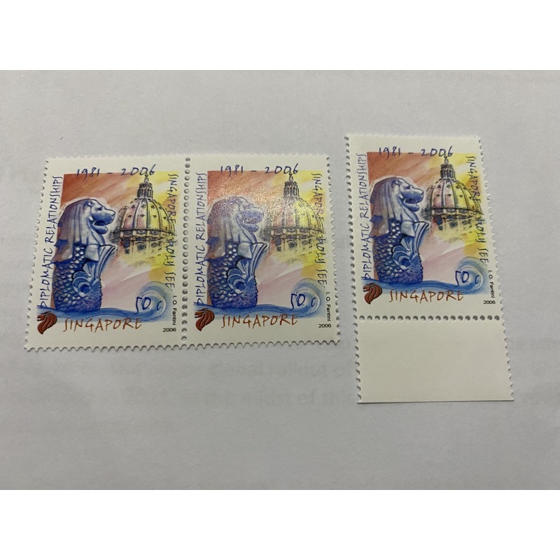Singapore local postage stamps $1.50 selling below face value | Shopee ...