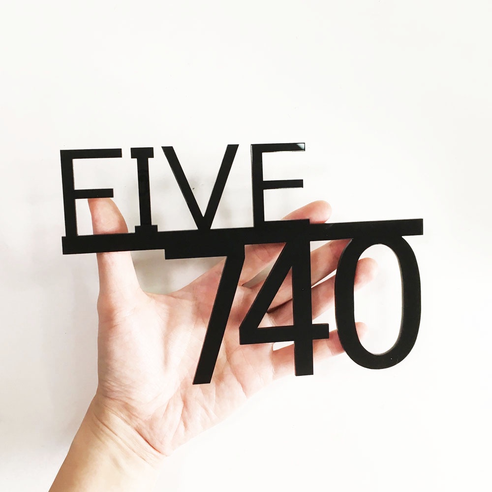 21cm HDB Unit Number, Condo Unit Number, Address Sign - MSPGA2 | Shopee ...