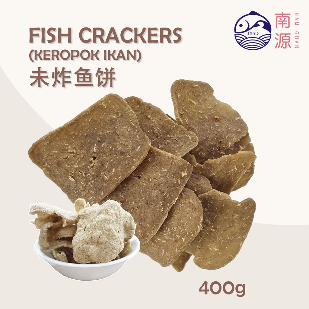 [Fry-It-Yourself] Fish Cracker / Sticks (Keropok Ikan) 400g | Shopee ...