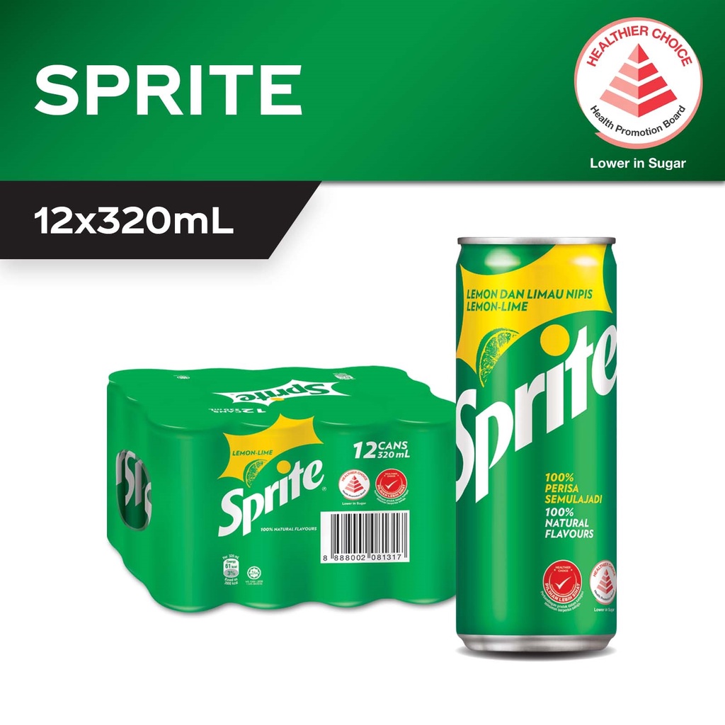 Sprite (12 x 320ml) - Case (Halal) | Shopee Singapore