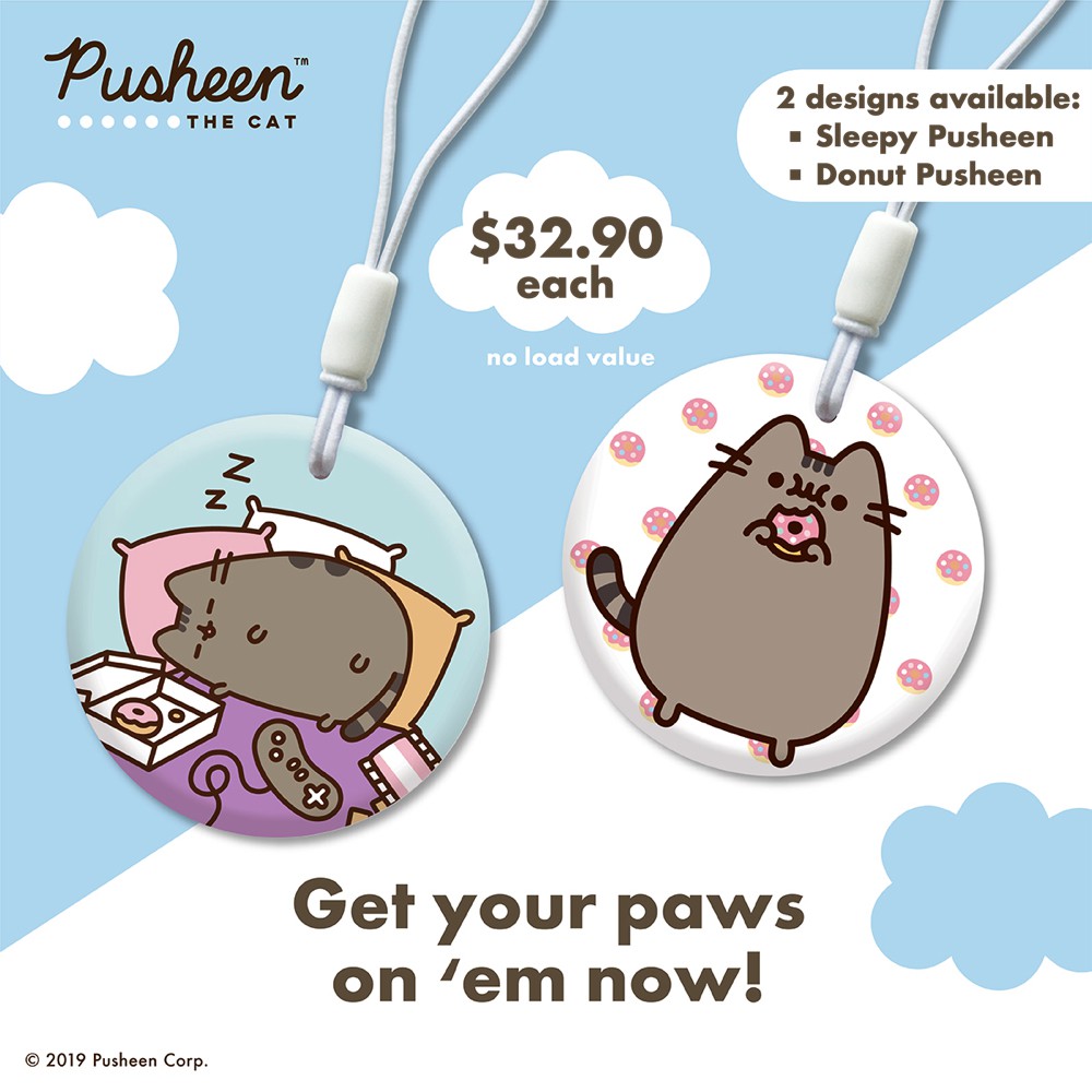 Pusheen The Cat EZLink Charm by EZ-Link | Shopee Singapore