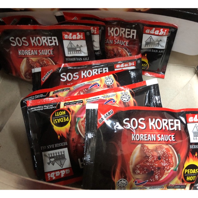 SOS AYAM KOREA ADABI 60g KOREAN SAUCE | Shopee Singapore