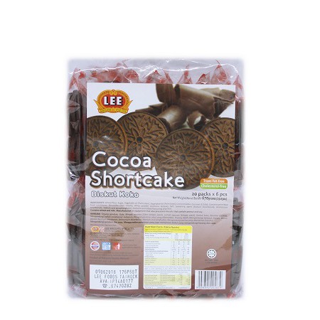 [Bundle of 5] Lee Biscuits Cocoa Shortcake 20s | Shopee Singapore