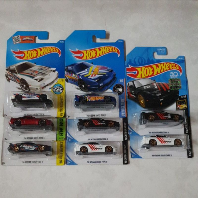 hot-wheels-nissan-180sx-type-x-many-variant-shopee-singapore