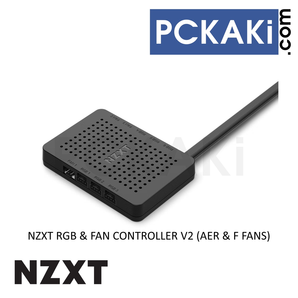 NZXT RGB & FAN CONTROLLER (V2 for AER & F FANS) | RGB Lighting ...