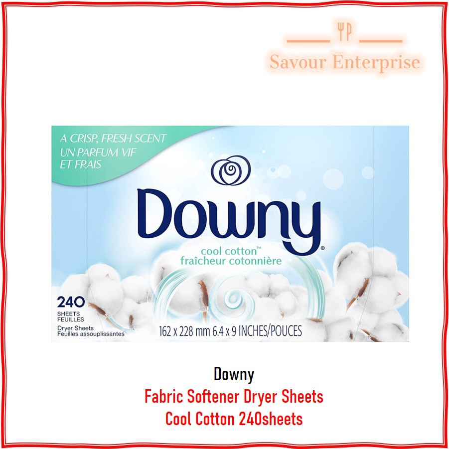 Downy Fabric Softener Dryer Sheets | Shopee Singapore