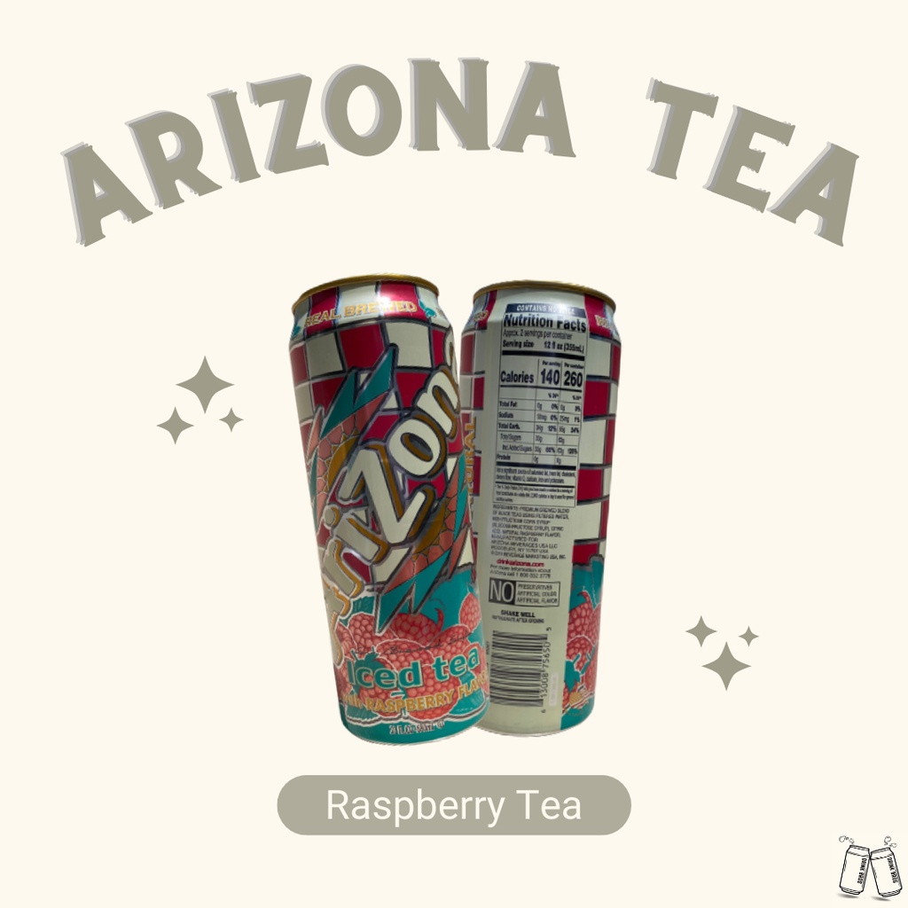 Arizona Raspberry Iced Tea Nutrition Facts | Besto Blog