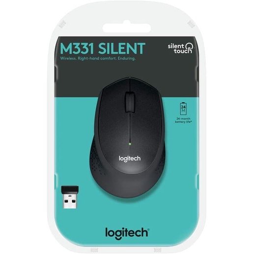 Logitech M331 Silent Plus Wireless Mouse | Shopee Singapore