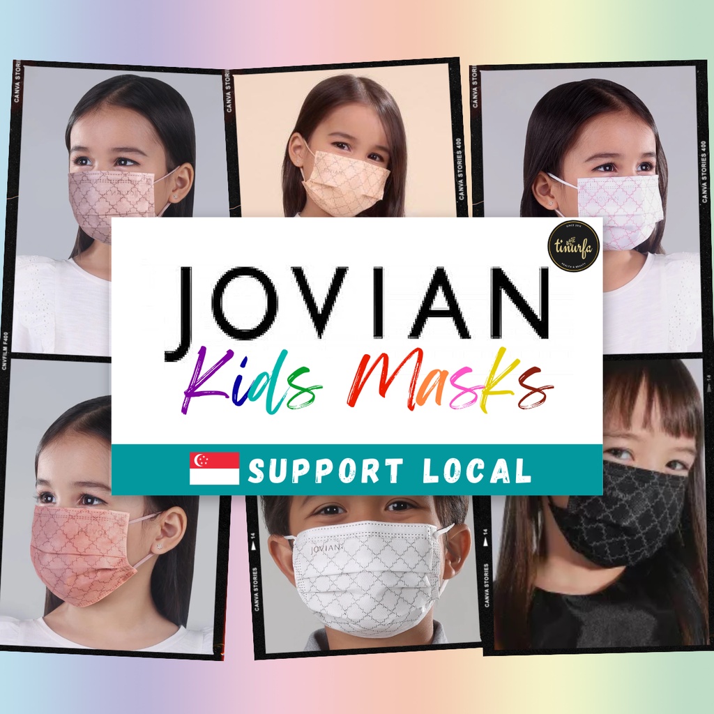 [SG SELLER] Jovian Disposable KIDS Earloop 3-Ply Masks (loose) | Shopee ...