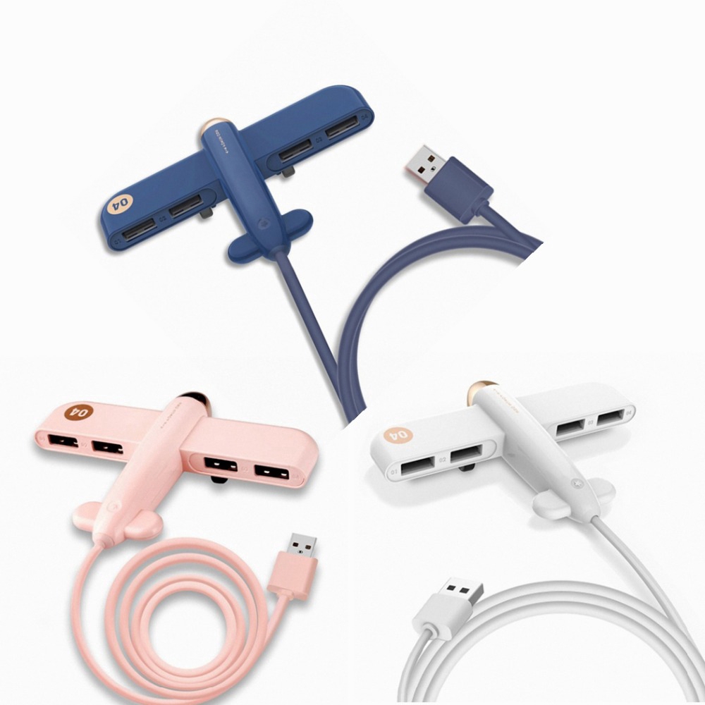 URVNS Novelty Air Force One Aircraft Plane Shape 4 Ports USB 2.0 Hub ...