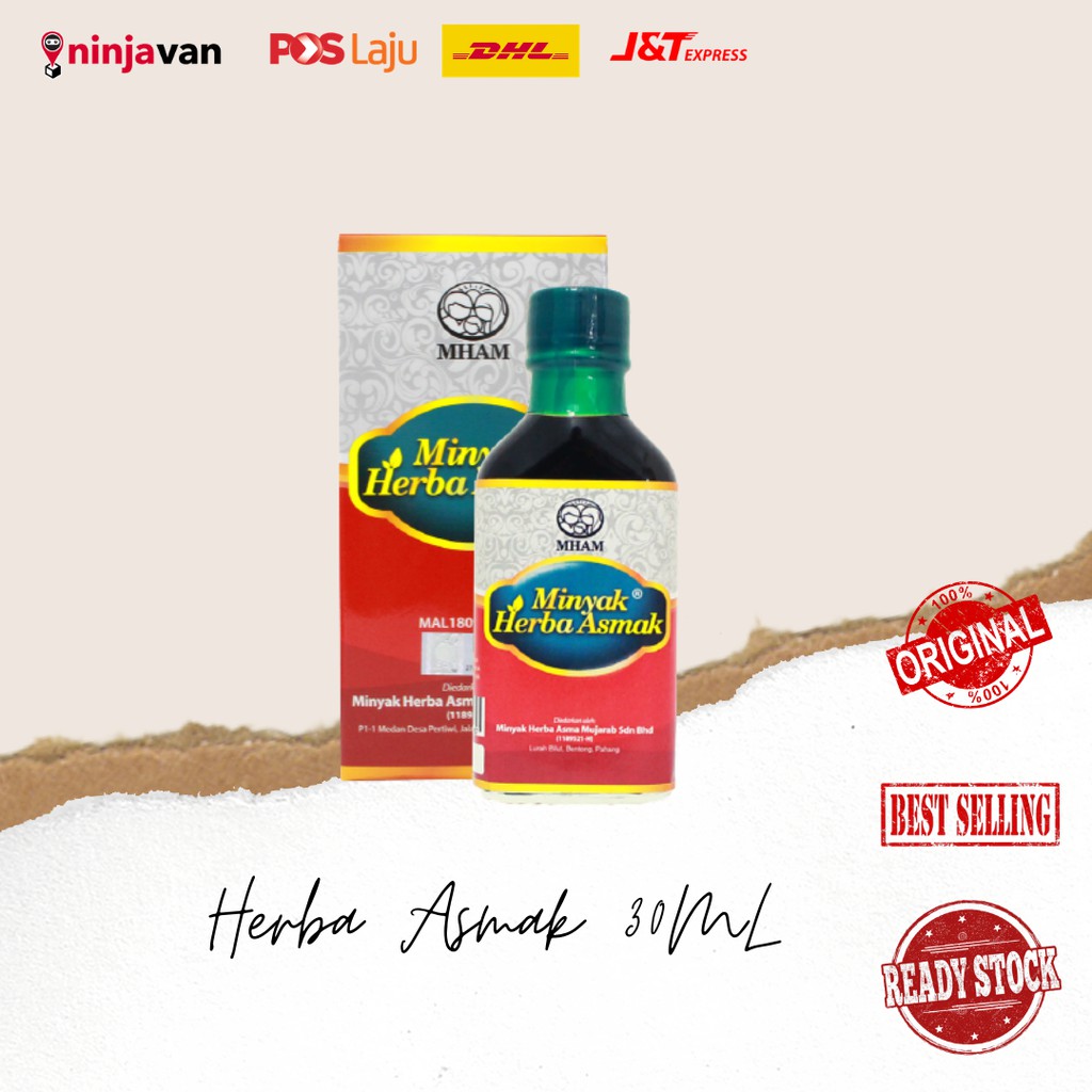 Original Asmak Herb Oil (Wrapping) | Shopee Singapore