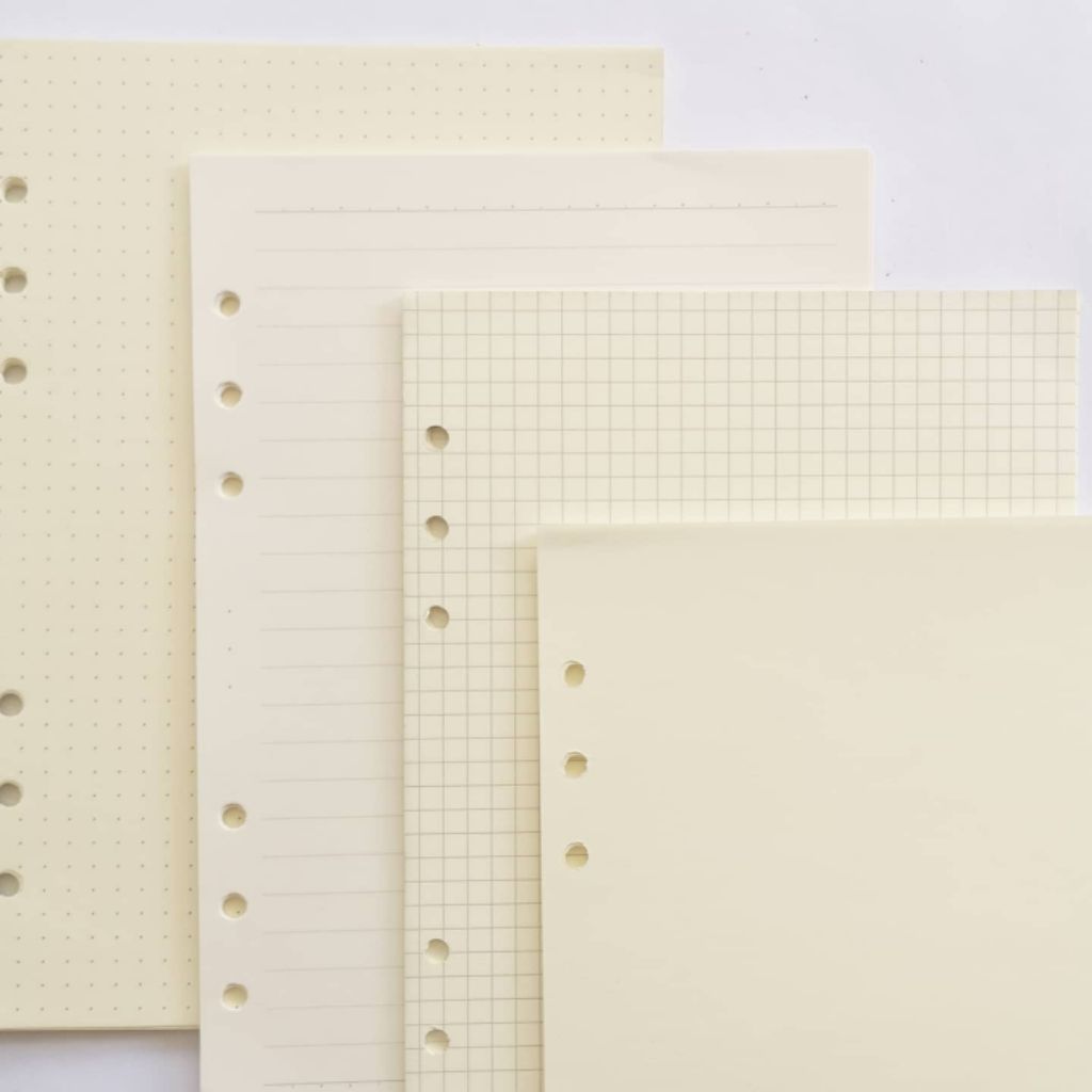A5 Grid Loose Leaf 50pc 100pc Bujo 100gsm Notebook Handbook Paper 6 