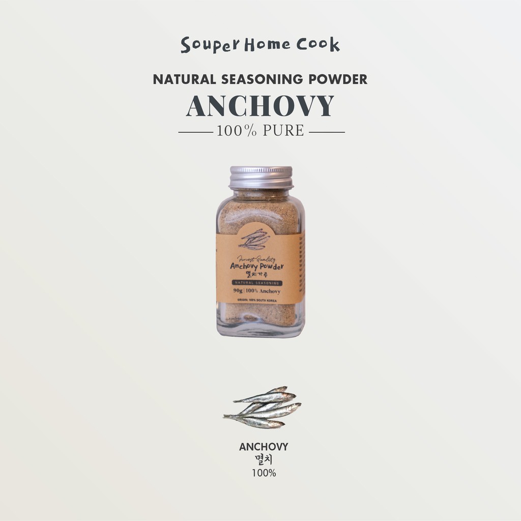 [Souper] Korean Anchovy Powder / Premium Ikan Bilis Powder | Shopee ...