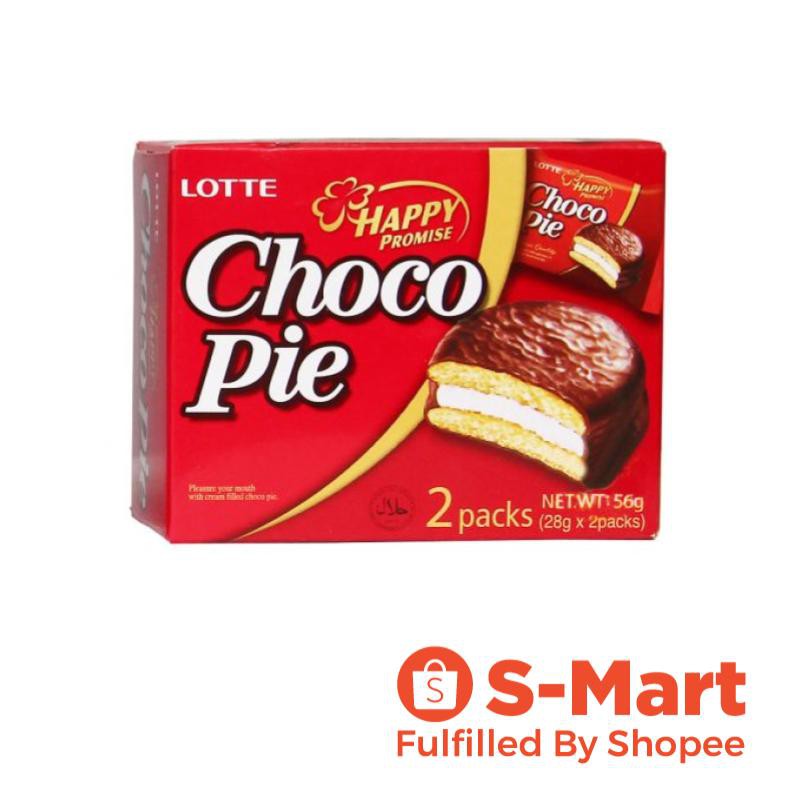 Lotte Choco Pie 2P (Bibica) | Shopee Singapore