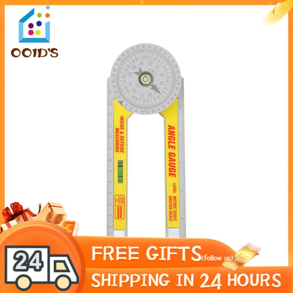 Ooidshop 360 Degree Angle Gauge DIY Protractor Goniometer British Scale ...