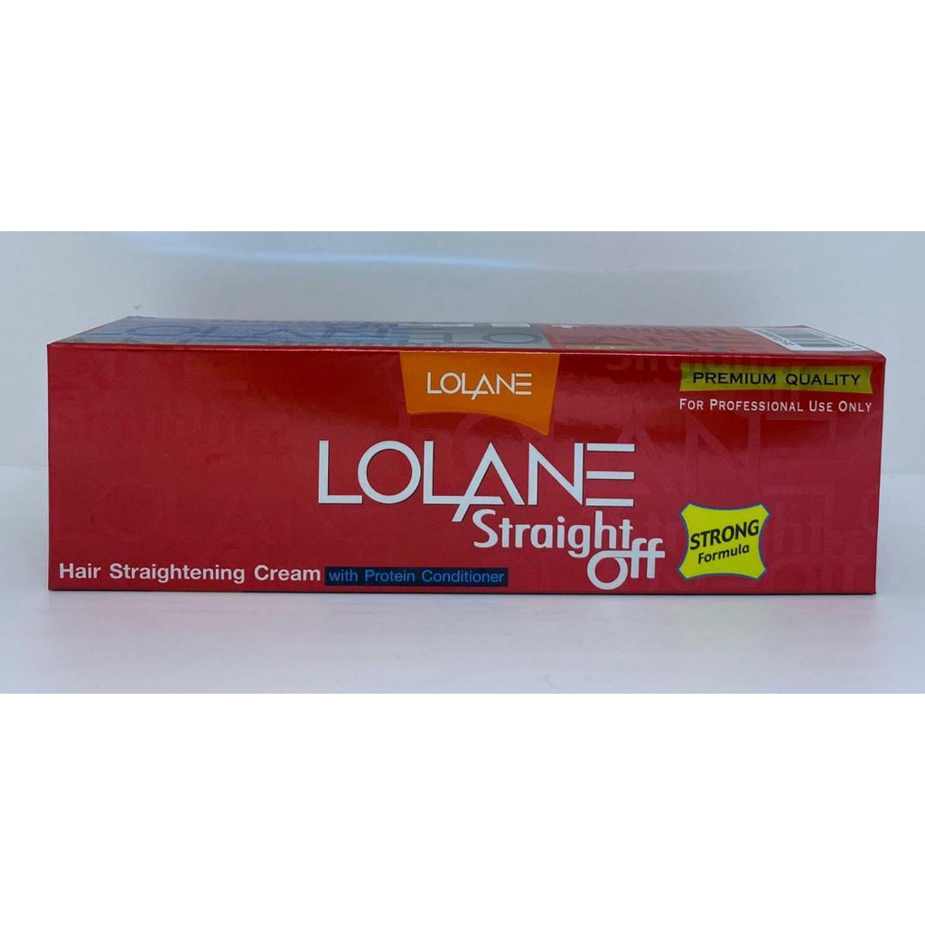 Lolane Straight Off Hair Straightening Cream with Protein Conditioner ...
