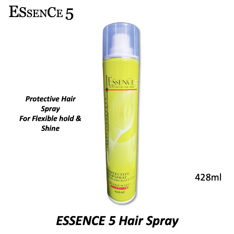 Essence 5 Hair Spray | Professional Hair Styling Spray | Strong Hair ...