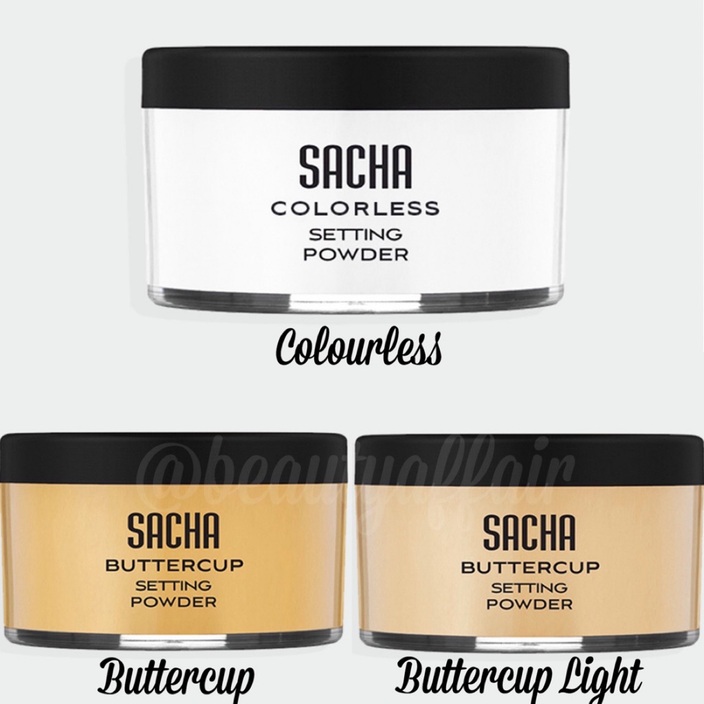⚜️ Sacha Cosmetics ⚜️ Buttercup Setting Powder | Shopee Singapore
