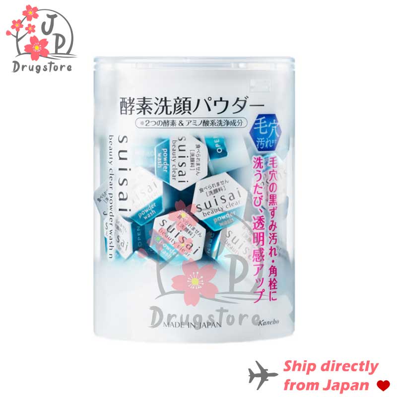 Kanebo suisai Enzyme facial cleanser 32 pieces / box (Ship directly from Japan) | Shopee Singapore