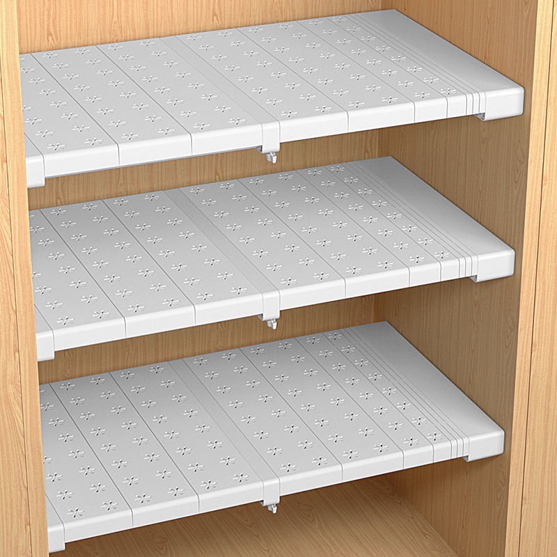 Wardrobe Partition Layered Rack Punch-Free Wardrobe Storage Rack ...