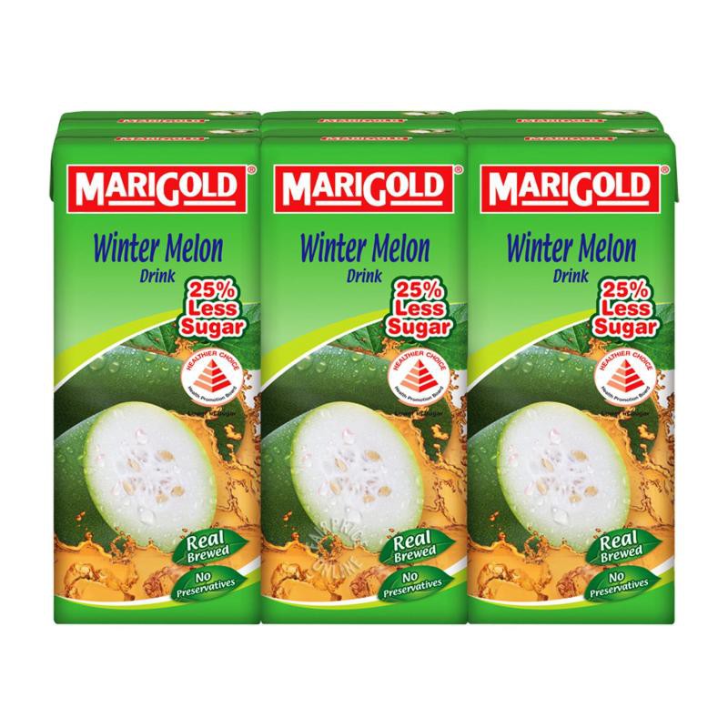 Marigold Asian Drinks LS Wintermelon 250ml x 6S (Halal) | Shopee Singapore
