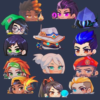 Sticker VALORANT - Chibi (13 agent) | Shopee Singapore