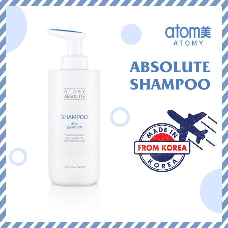 [Atomy] Absolute Hair Shampoo 500ml | Shopee Singapore