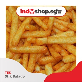 Tes Stik Balado 225g | Keripik Singkong Balado 500g | Spicy Corn Snack ...