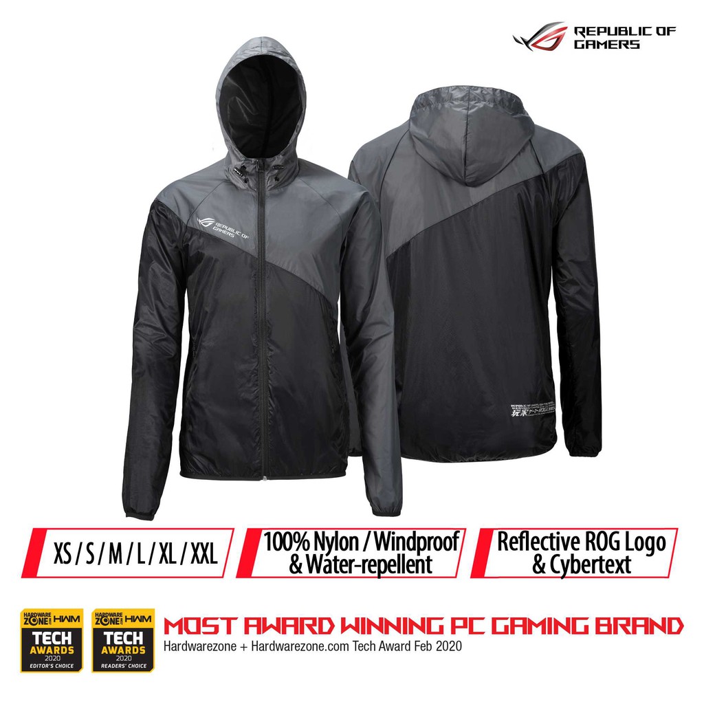 Asus ROG Asymmetry Windbreaker | Shopee Singapore