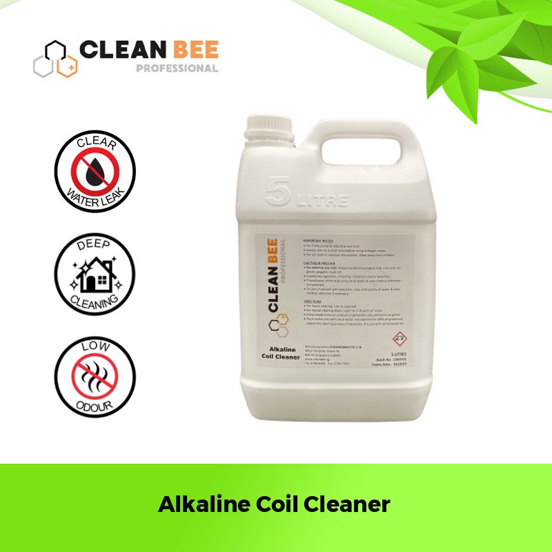 CLEANBEE Alkaline Coil Cleaner - Heavy Duty Formula, Penetrate deep ...