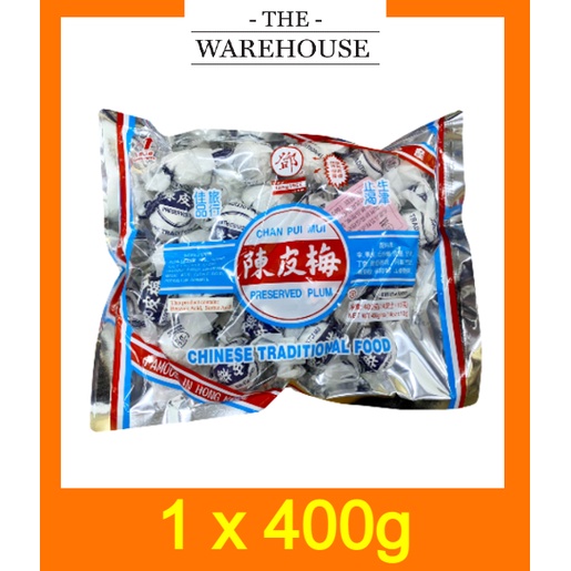 Famous Hong Kong Chan Pui Mui Preserved Plum 400g | Shopee Singapore