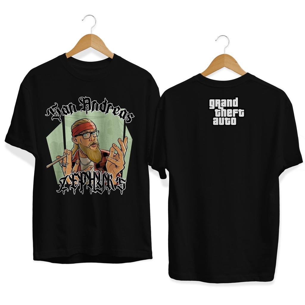 Gta SAN ANDREAS T-Shirt | Shopee Singapore