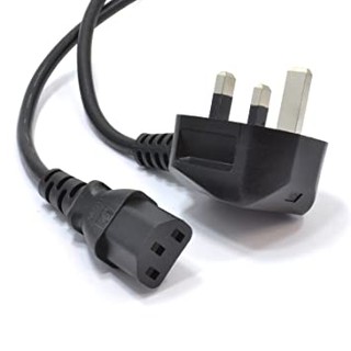 Singapore Power Plug 1.8M Mains Power Lead, IEC Cable UK 3 Pin Plug ...