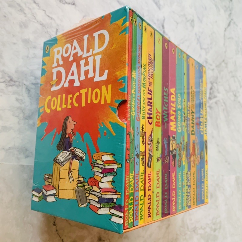 Roald Dahl Box Set (16 books) | Shopee Singapore