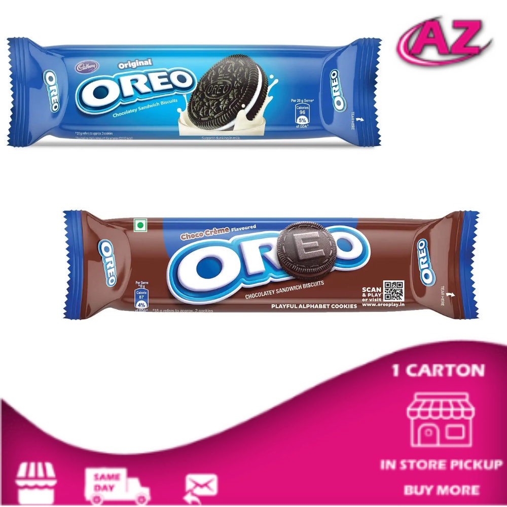 Oreo Vanilla Cream Biscuits | Chocolate Cream Biscuits 137 g - Choose ...