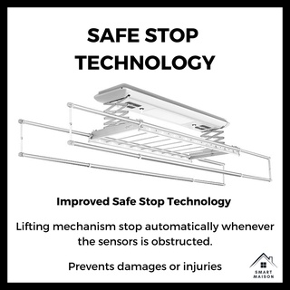 Automated Laundry Rack System (Installation / Indoor Clothes Drying ...