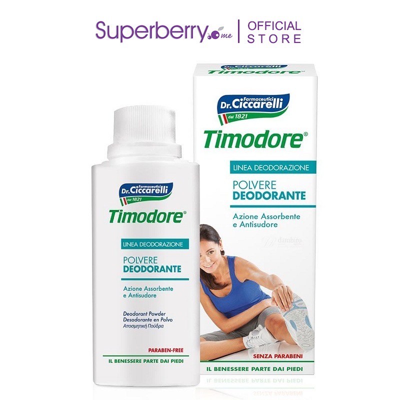 Timodore Deodorant Powder 75g / 250g | Shopee Singapore