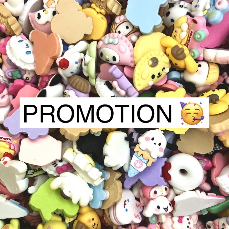 crocs jibbitz mini charms miniature sanrio hello kitty melody kuromi ...