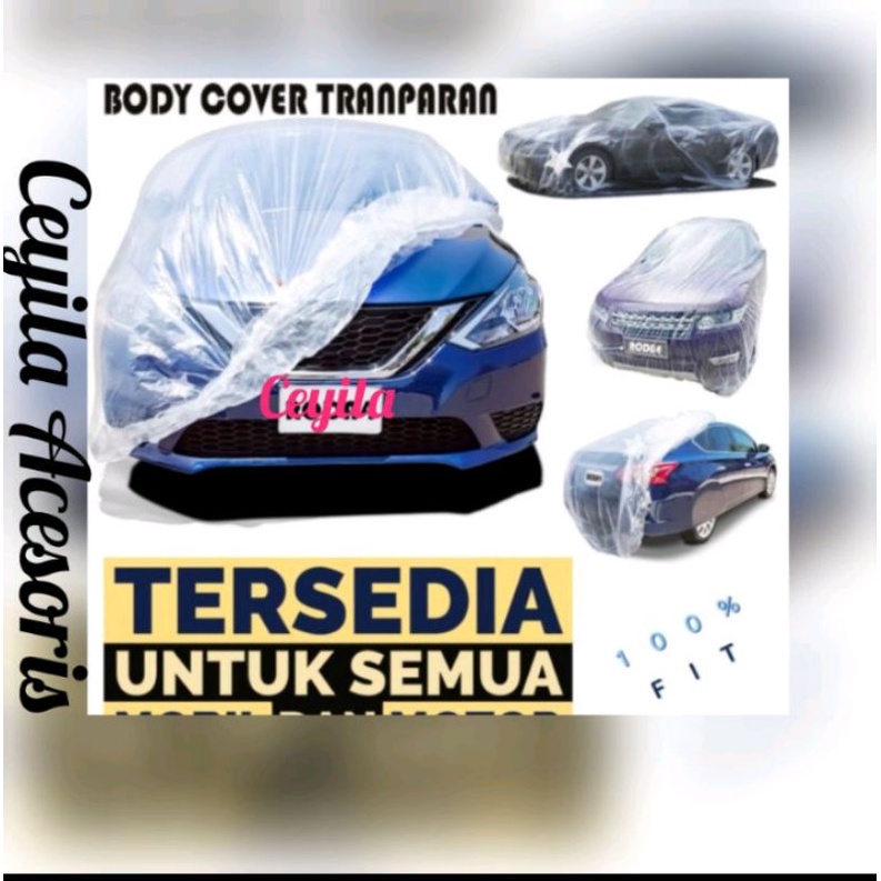 Body cover Close The Old Yaris Transparent Plastic Body Covers | BeeCost