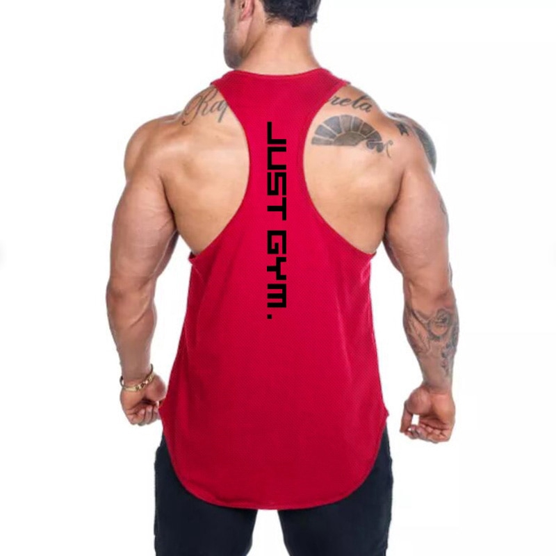 Gym Mesh Clothing Bodybuilding Sleeveless Fitness New Tank Top Men ...
