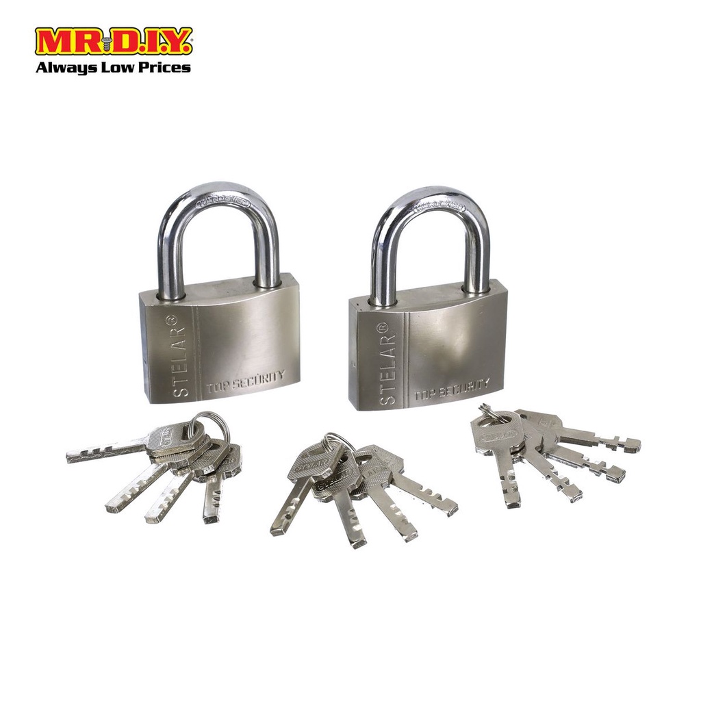 STELAR Top Security Padlock (2 x 60mm) | Shopee Singapore