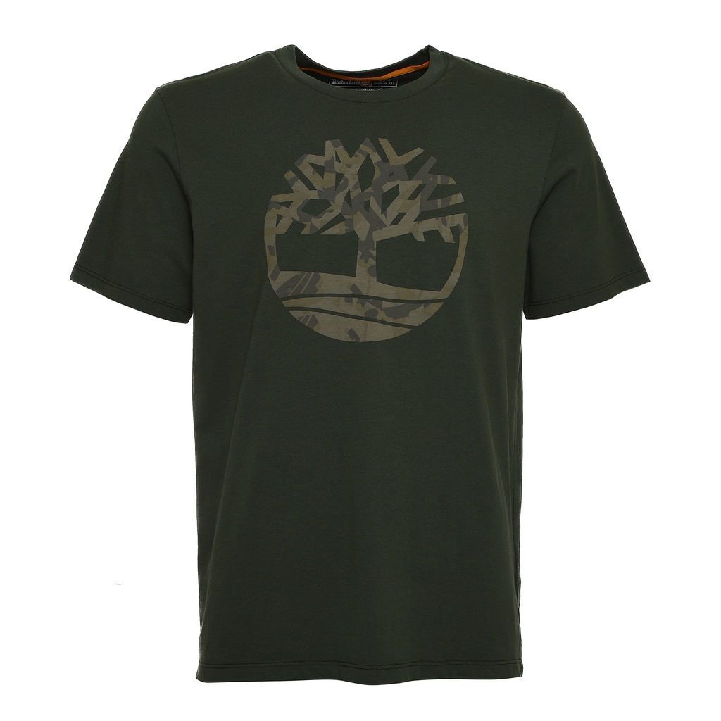 Timberland Men's Camo Tree-Logo T-Shirt | Shopee Singapore