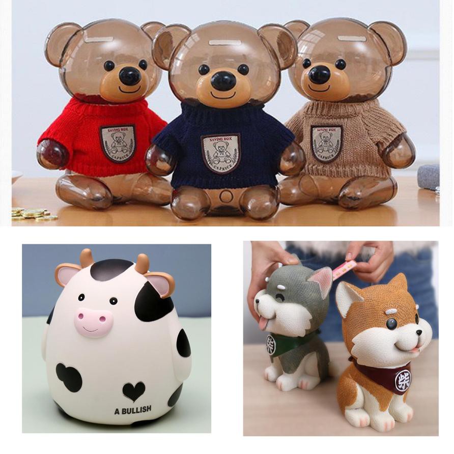[SG Ready Stock] Cute Piggy Banks (Many Designs!!) Coin Banks/ Piggy ...