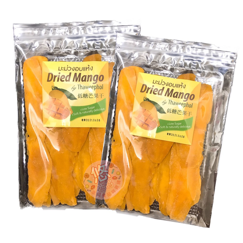 General Yoshi {ready Stock} Thailand Dried Mango Low Sugar Thai Green