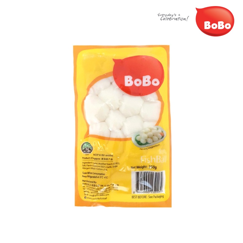 BoBo Premium White Fish Ball 250g Halal | Shopee Singapore